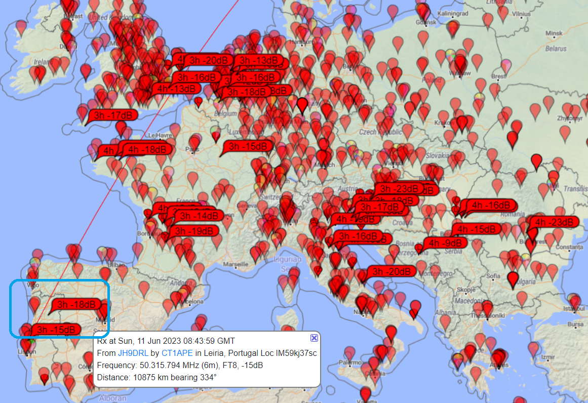 【今シーズン6Fで初めてEUとQSO】: アマチュア無線を楽しむ